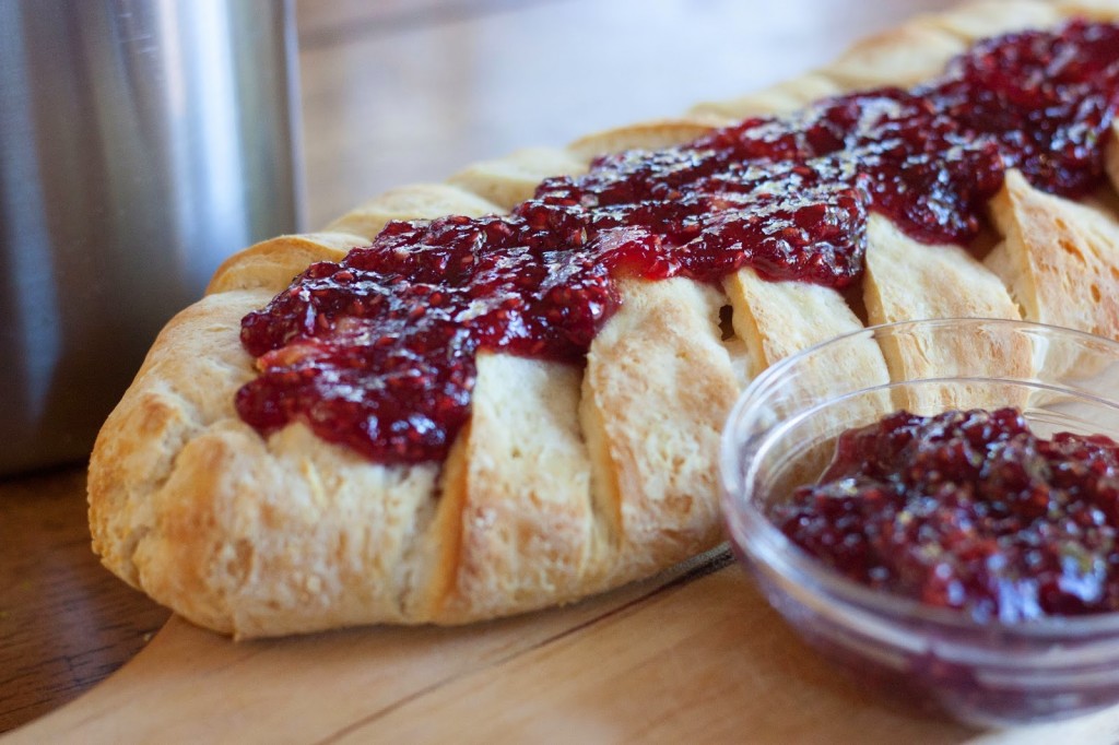 Jam and Cream Cheese Braid - home is where my story begins...